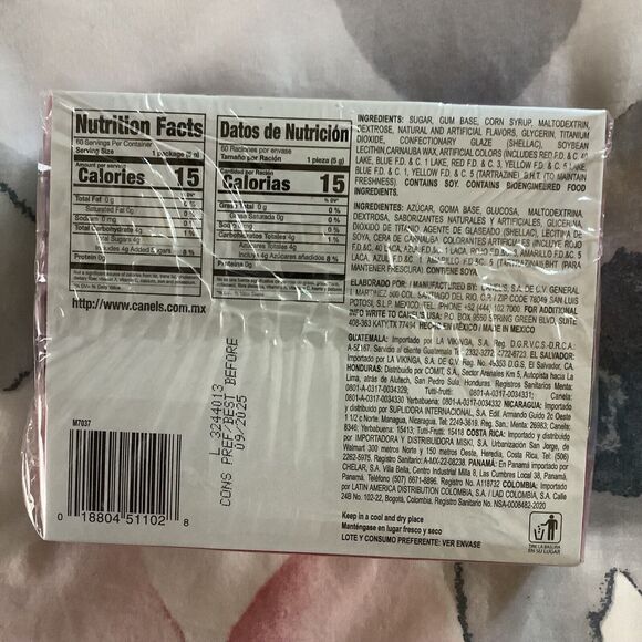 Canel's | Other | Canels Chewing Gum Chiclets Box Original Fruit ...